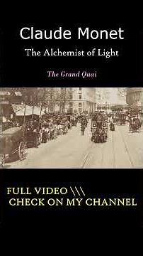 Claude Monet The Grand Quai