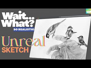 Wait…What?! So Realistic Hand + Birds Sketch | Pencil Shading Step by Step
