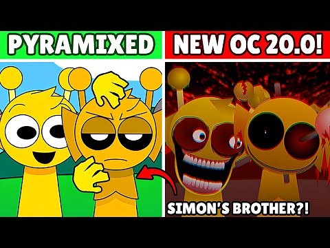 Incredibox - Sprunki Pyramixed But NEW 20.0 OC Version! NEW BONUS CHARACTERS | Fully New Animations!