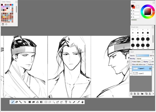 My First Digital Art Speedpaint