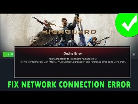 Fix Highguard Network Connection Error | Fix Highguard Online Error