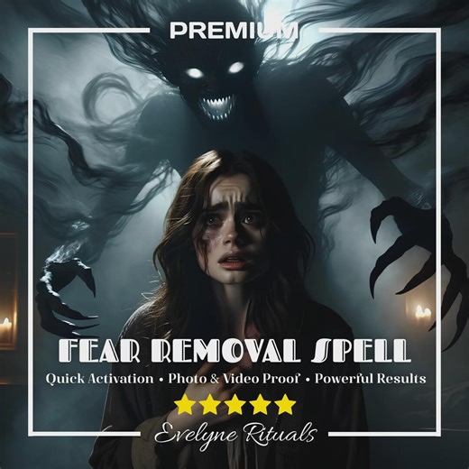 Fear Removal Spell • Remove Phobia Spell • Fear Removal Ritual • Overcome Anxiety Spell • Bravery Activation Spell • Banish Your Fears - Etsy