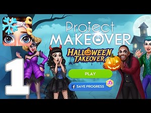 Project Makeover - Fashion Puzzle Gameplay - Full Character Makeover - Part 1