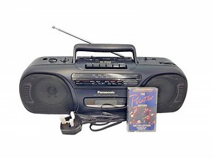 Panasonic RX-FS430 Boombox Cassette Tape Radio FM AM Portable Player Recorder | eBay