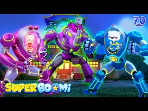 Ninja Village in Danger!🥷Robot Ninja to the Rescue! | Super BOOMi | Adventures | Kids Cartoons