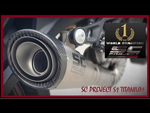 SC Project S1 Titanium Exhaust with S-Curve Pipe Install on a 2020 Triumph Street Triple RS