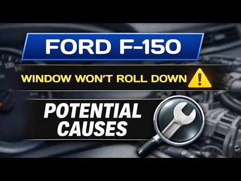 Ford F-150 Window Won’t Roll Down – Potential Problems Explained