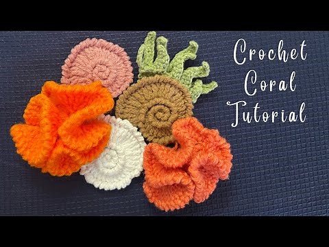 Crochet Coral Tutorial | Crochet Hyperbolic Shape