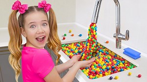 12K views · 121 reactions | Kids toy story about Magic Faucet and candies | Toys Review | Facebook
