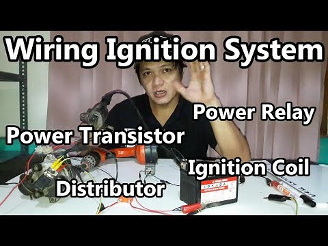 Wiring ng IGNITION COIL| POWER TRANSISTOR | POWER RELAY Suzuki Carry F6A Multicab