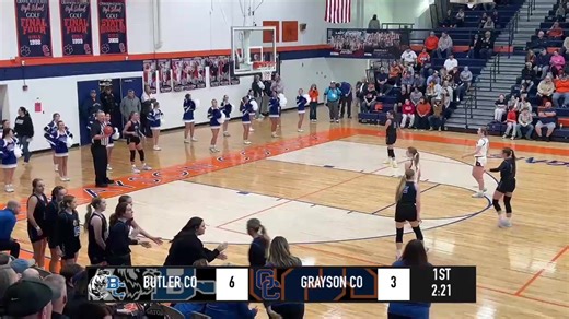 Grayson County Cougar Basketball vs. Butler County | K105
