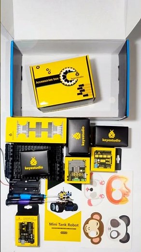 Robot Mini Tank V2.0 de Keyestudio