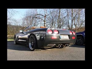 modified Corvette C5 Convertible walkaround