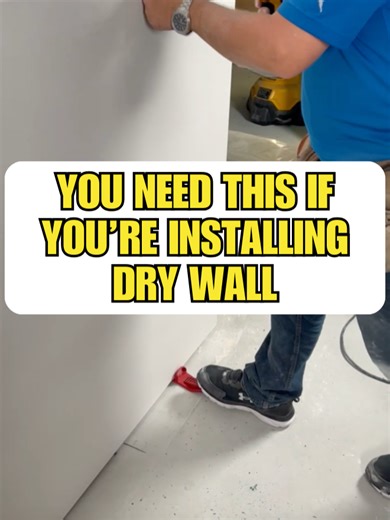 Easy Drywall Installation Tool for Solo Projects