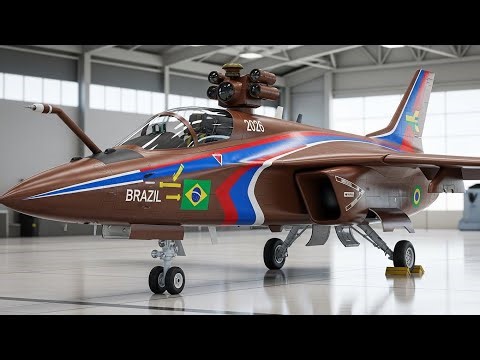 Este caça brasileiro de 2026 ainda assusta o mundo inteiro | AMX A-1A revelado