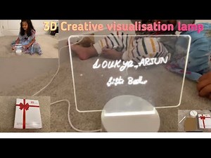 3D Creative Visualisation Lamp