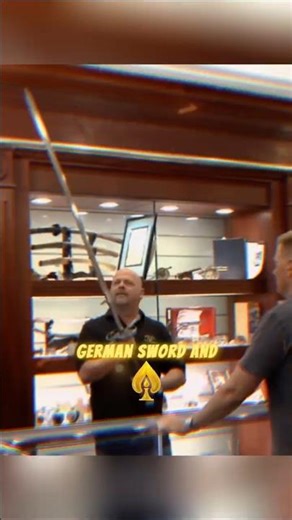 🤯 He Wanted $22,000 for This German Double Handed Sword… 😳 #pawnstars #history #swordcollectors