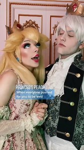 Mariolore - Princess Peach tries to woo King Boo after the ball #mariolore #nintendo #princesspeach #kingboo | Dinobunny Cosplay