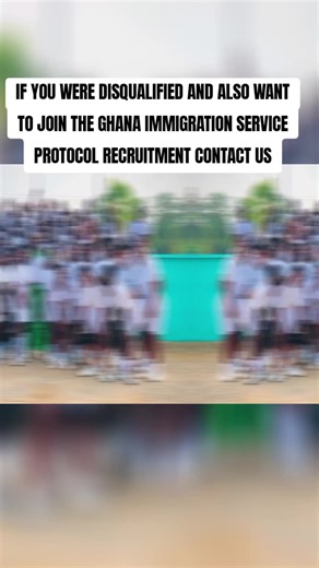 Ghana Immigration Service Opens Doors for Recruitment 2025/26