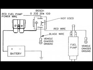 How to wire your electric fuel pump off of a coil