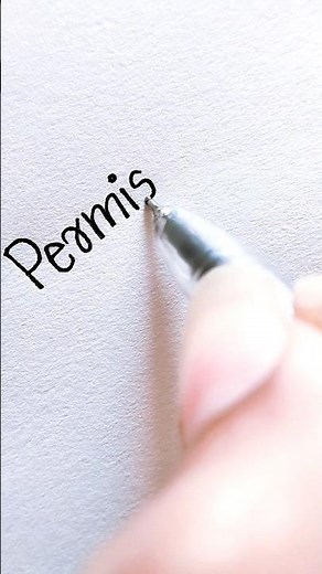 Beautiful Handwriting Using Gel Pen ✨| #handwriting