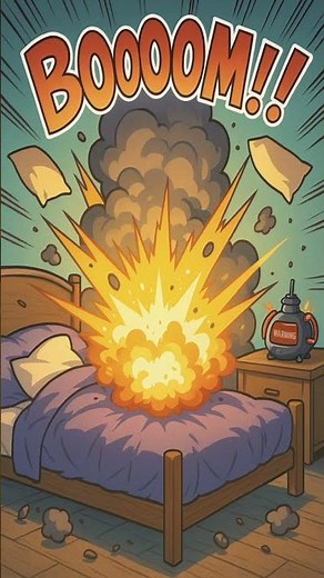 Self destructing alarm clock soundproofed