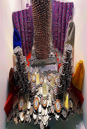 13K views · 280 reactions | The Tower’s on the Edge!  5 Quarter High Limit Challenge #coinpusher #coinpuser #jackpot #highlimit | Massive Tower us | Facebook