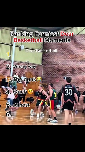 Funniest Dear Basketball Moments😭 #dearbasketball #funny #funnyshorts #laughing #moments #ranking