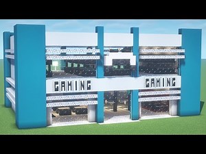How To Build a Gaming Room/Arcade in Minecraft - Minecraft Tutorial