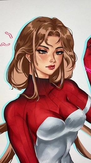 my oc Alex in the spiderverse #sipdermanacrossthespiderverse #art #fyp