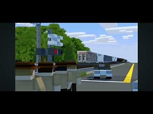 Unstoppable train Minecraft animation