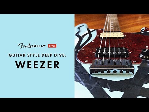 Guitar Style Deep Dive: Weezer | Fender Play LIVE | Fender