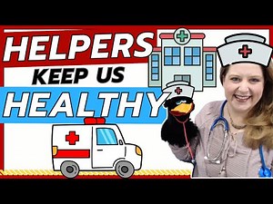 Health Community Helpers – Preschool Learning Fun! All about Doctors, Nurses, and Dentists