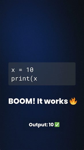 NameError in Python? Fix “x is not defined” in 5 Seconds! 🔥