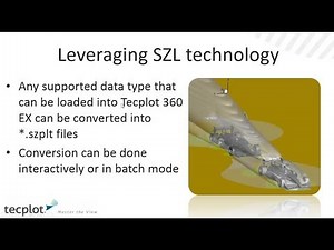 Writing SZL Data Using Tecplot 360 EX