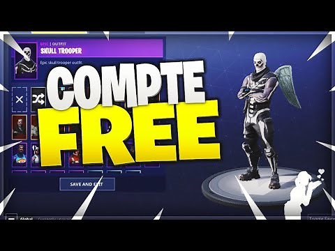 TUTO COMMENT AVOIR UN COMPTE FORTNITE GRATUITEMENT (ZaneReward)