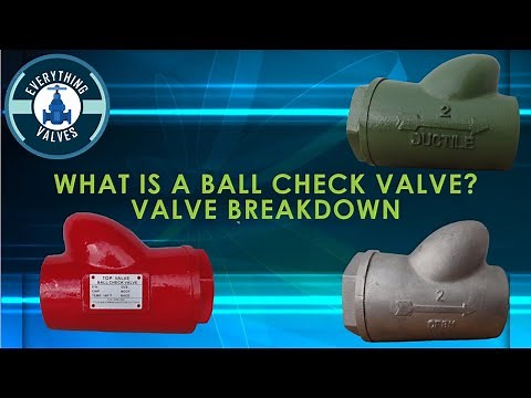 What is a Ball Check Valve? Ball Check valve disassembly and assembly. Ball check Valve explained.