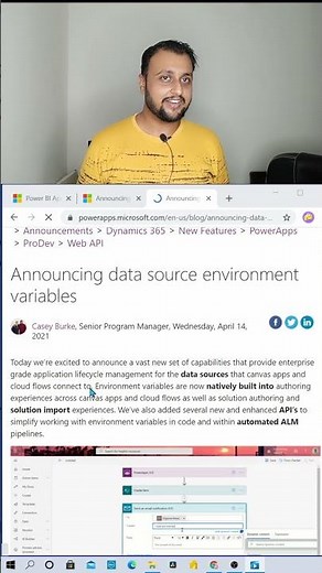 Data Source Environment Variables for Power Apps Canvas App #Shorts