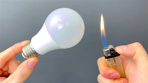 Fix a Broken LED Lamp with Just a Flame—No Soldering Needed