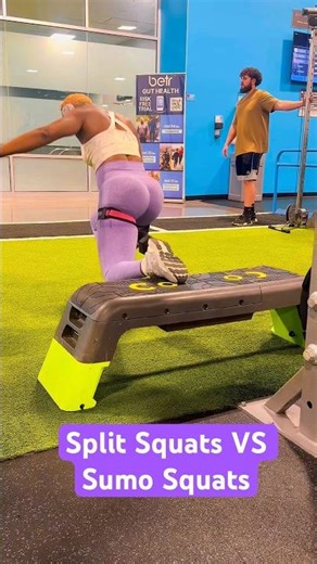 Split Squats vs Sumo Squats #splitsquats #sumodeadlift #sumosquats #beginners #fitness