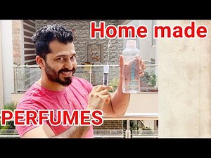 SIMPLEST WAY TO MAKE PERFUMES AT HOME from concentrated fragrance oil..