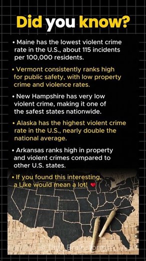 The Most Dangerous and Safest States in America