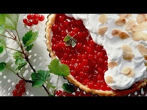 Recette : Tarte aux groseilles en meringue