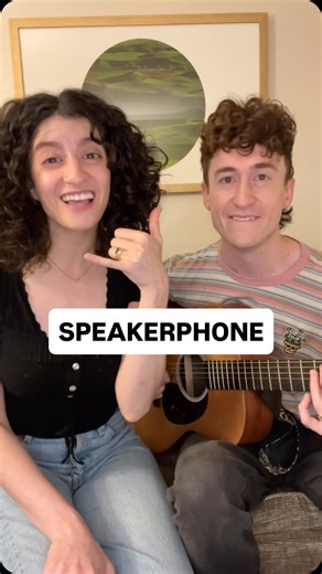Don’t be mad #comedy #musicalcomedy #duo #couple #secret #speakerphone #zoom #facetime #folkpop | Couplet Comedy