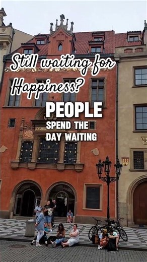 Stop Waiting for Happiness. ✨ #Shorts