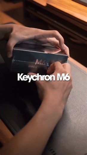 Keychron M6 1K Tri-Mode Mouse drops flagship vibes at just 6000 Taka – insane value that slays the competition! 🔥🖱️ PixArt 3395 sensor (26K DPI), zero-lag 2.4GHz/Bluetooth/wired, ultra-light 78g ergo grip for all-day wins. No cap, level up your setup without breaking bank – grab it now! | Vibe Gaming