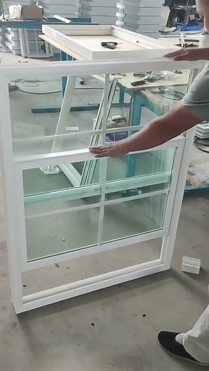 Enhance Your Home with the PVC Single Hung Sash Window with Grid