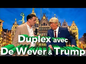 Duplex avec Bart De Wever et Donald Trump | James Deano | Le Grand Cactus 96
