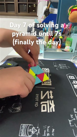 Day 7 of solving a pyramid until sub 7s