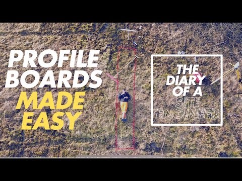 PROFILE BOARDS MADE EASY - SITE SETTING OUT AND SURVEYING 🌐